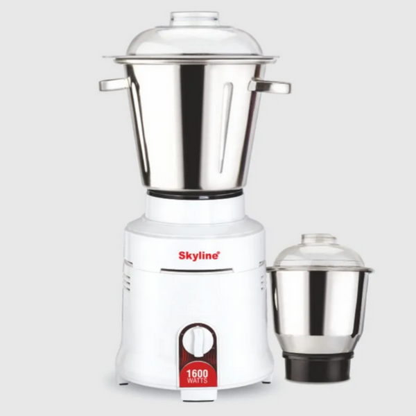 Skyline 1600 Watts Commercial Mixer Grinder with 2 Stainless Steel Jars ...