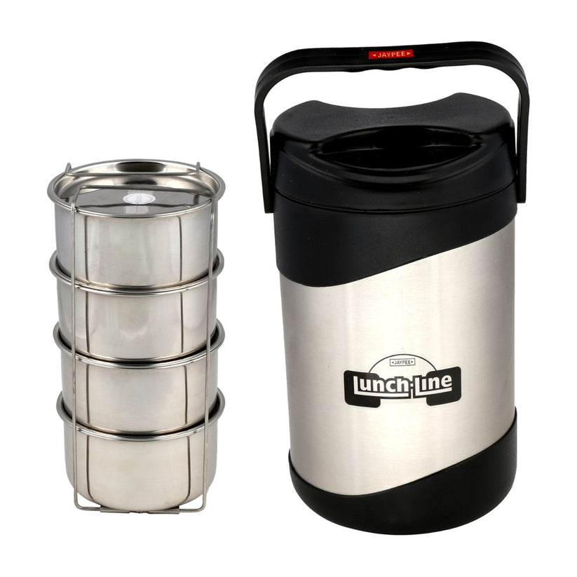 Jaypee Lunch Line Insulated Inner SS Lunch Box with 4 Compartment – New ...