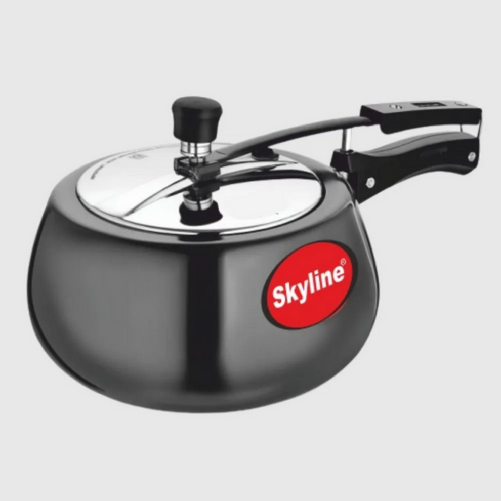 Skyline 3 Liter Hard Anodised Pressure Cooker, Induction Base - PC-06 ...