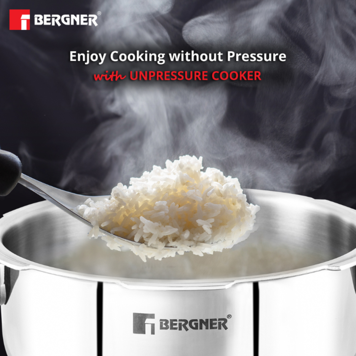 Bergner Triply Argent Elements SS Pressure Cooker – New Variety Store (IN)