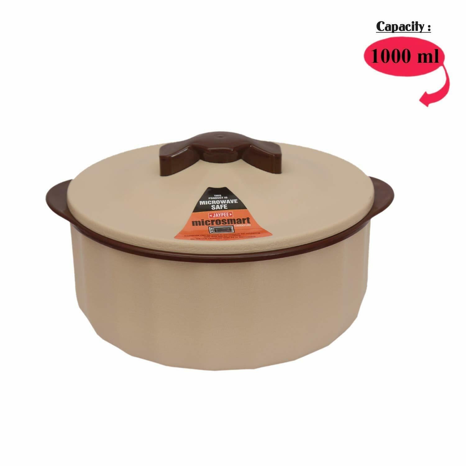 Jaypee MicroSmart Set of 3 Casserole Hot Pot Set 2000+1500+1000 ml Swi ...